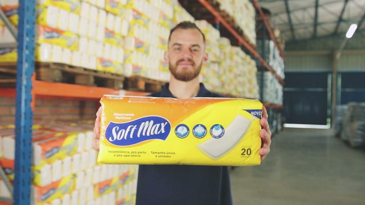 Absorvente Soft Max para incontinência, pós parto e pós operatório ...