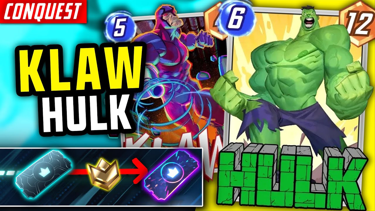 Klaw Hulk Is Becoming A Menace! | Marvel Snap Gameplay - YouTube
