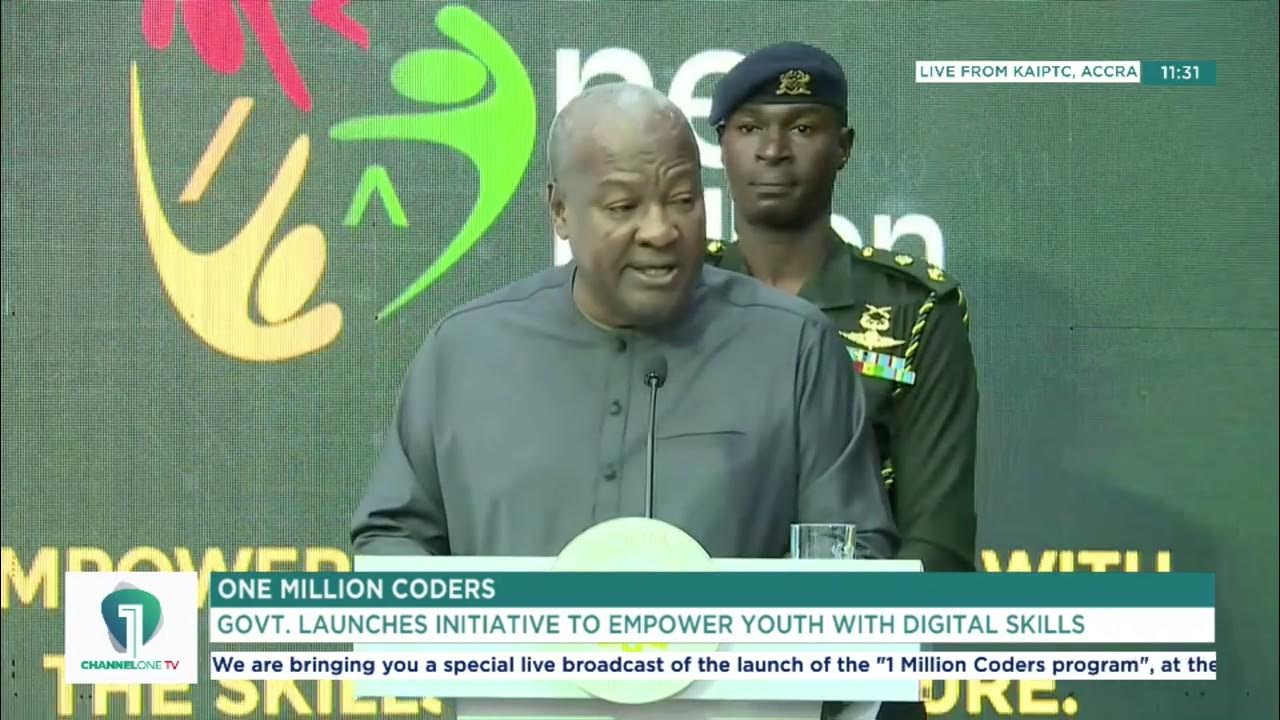 One Million Coders Initiative: President Mahama FULL SPEECH- This is ...