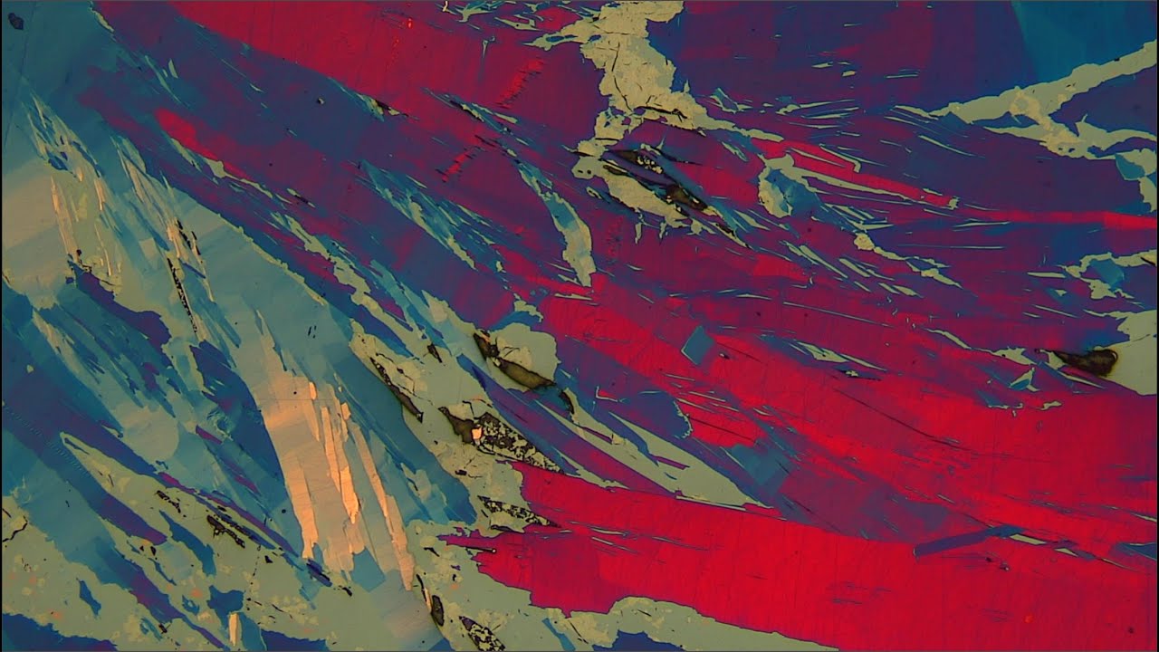Covellite (Reflected Light) - YouTube