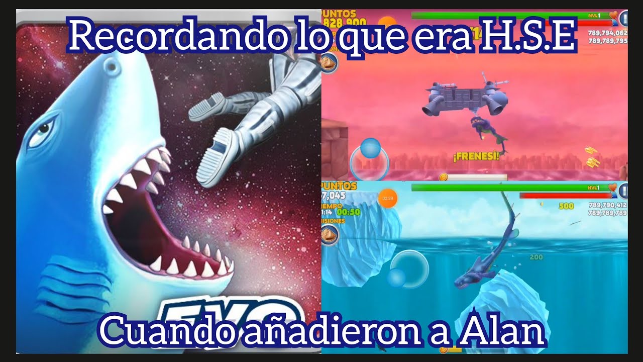 Recordando lo que era Hungry Shark Evolution cuando añadieron a Alan|El ...