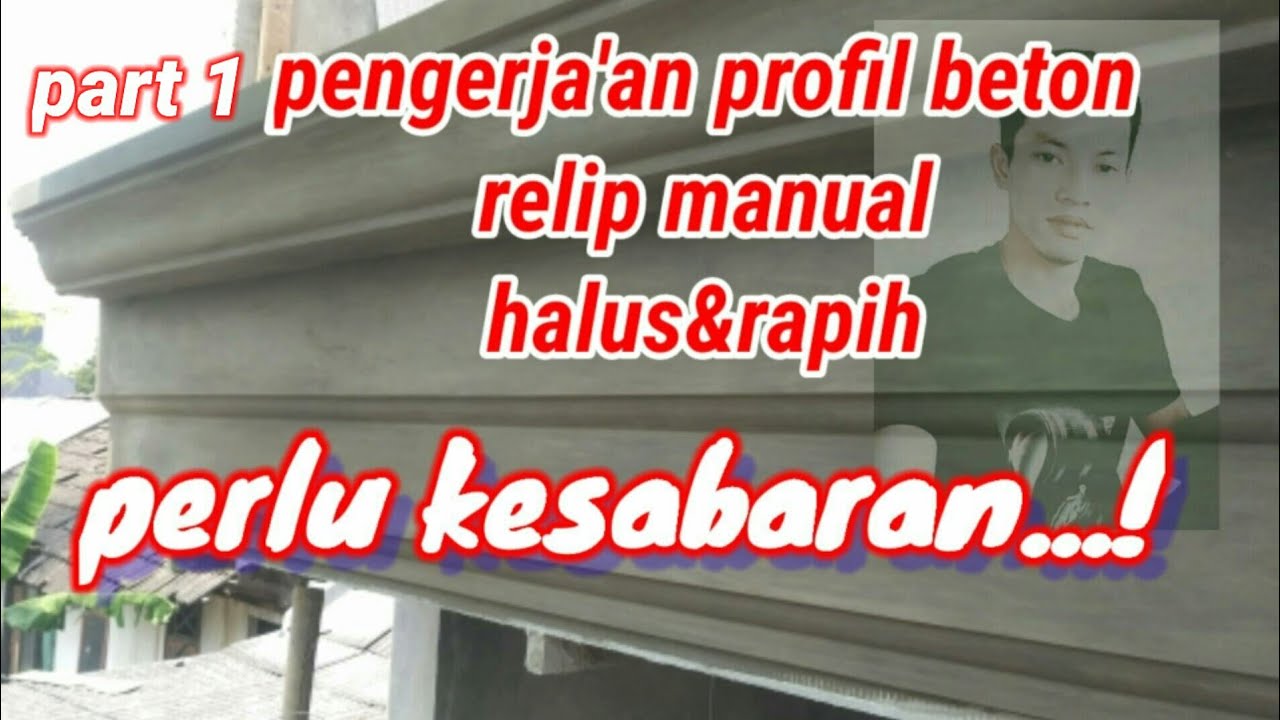 cara mengerjakan profil lispang yang benar pengerjaan profil beton ...