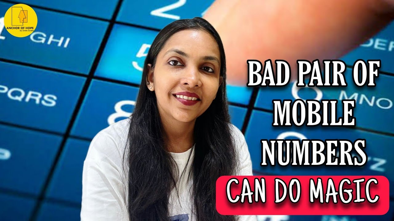 Bad Pair of Mobile Numbers Can Do Magic! || Sweta Sureka #numerology # ...
