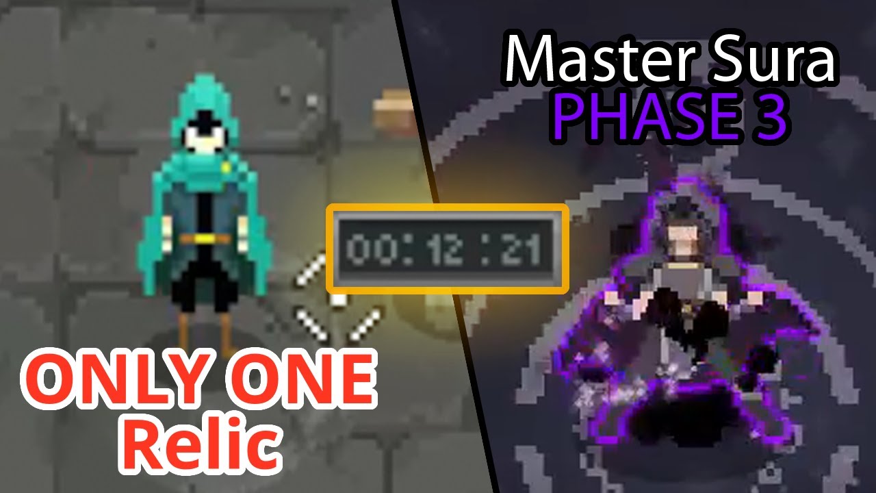ONE RELIC Master SURA PHASE 3 SPEEDRUN In 12MIN! Wizard of Legend - YouTube