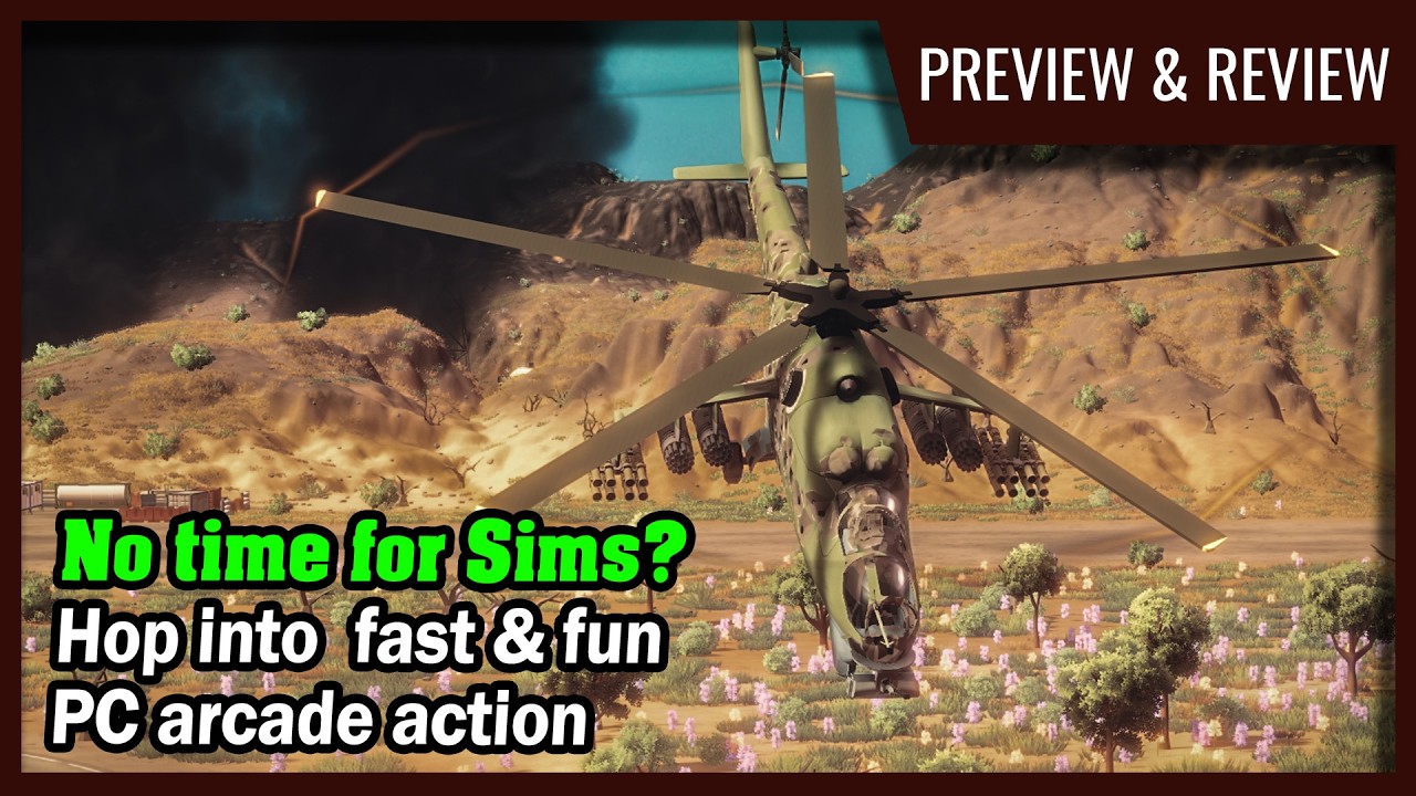 Fast Action: best arcade helicopter game | Cleared Hot review - YouTube