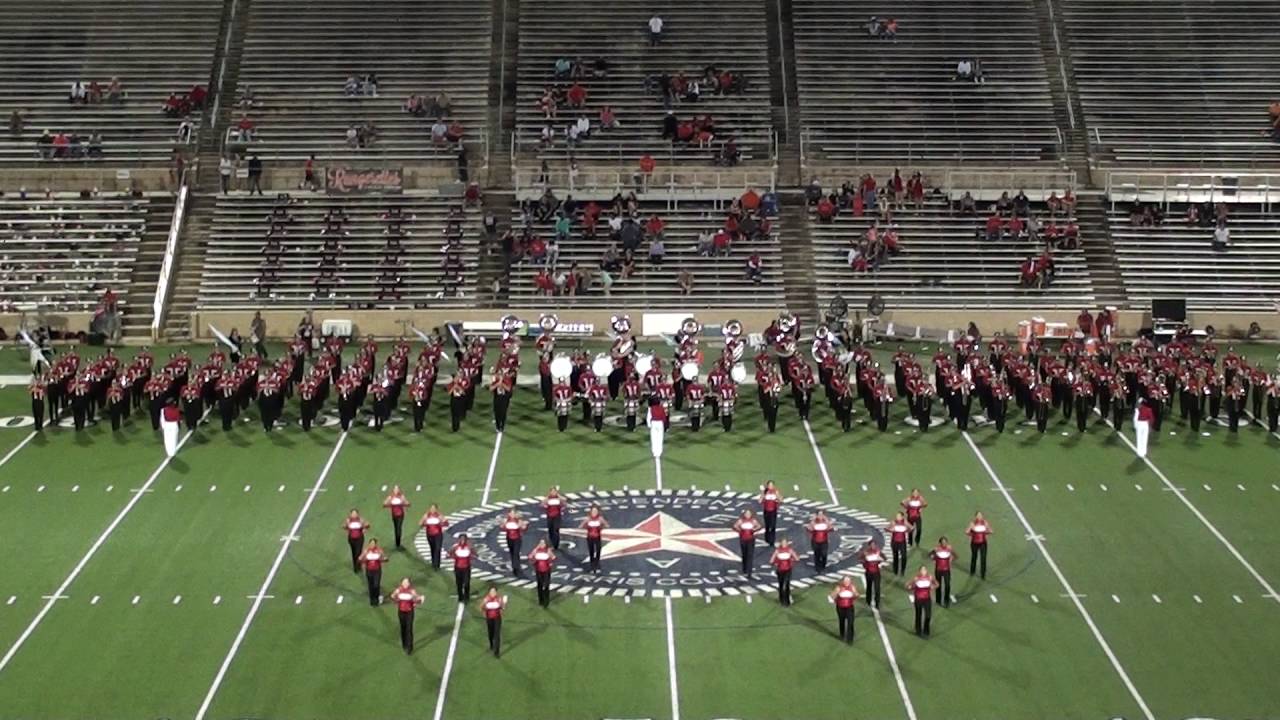 Terry HS Marching Band Performance 9 9 16 - YouTube