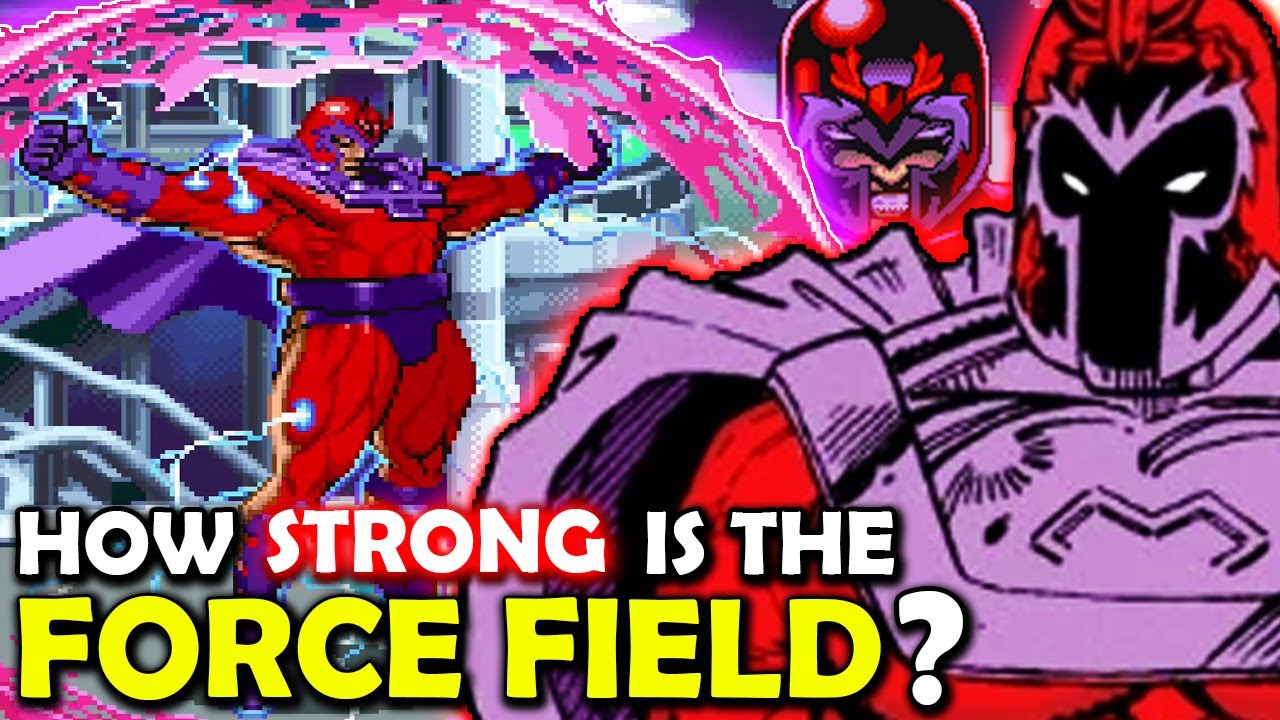 Gaming Mystery - How Strong is Magneto's Force Field? - Every Super Move vs The Shield - YouTube