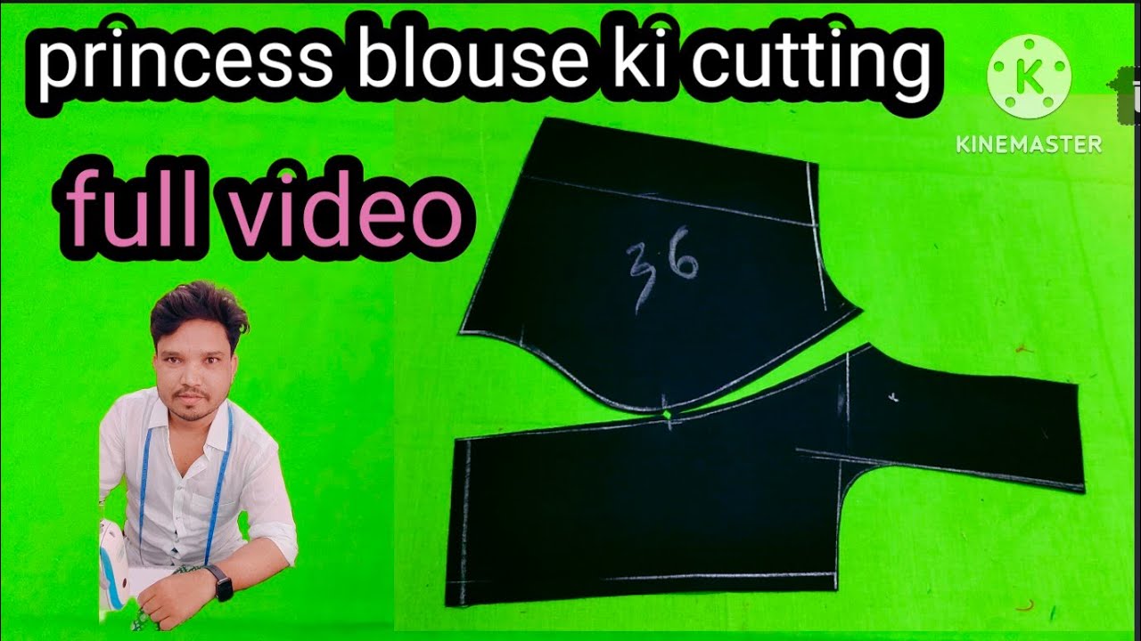 Normal blouse cutting |प्रिंसेस ब्लाउज कटिंग परफेक्ट फुल वीडियो |how to ...