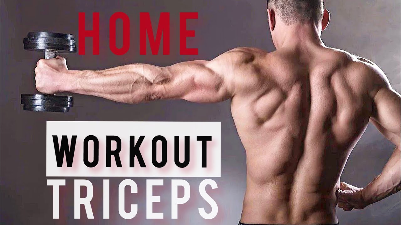 Workout Triceps AT HOME - YouTube