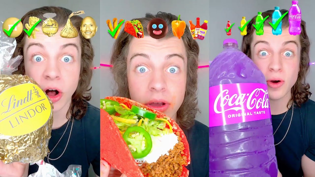Giant Candy Mukbang ASMR | Colorful Gummy Worms & Sour Treats ...