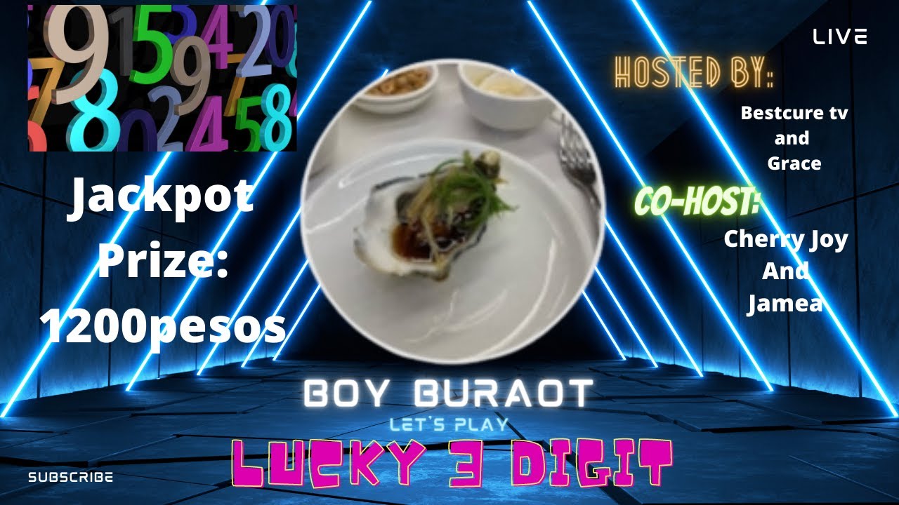 LET S PLAY LUCKY 3 DIGIT BOY BURAOT YouTube LET S PLAY LUCKY 3 DIGIT BOY BURAOT YouTube