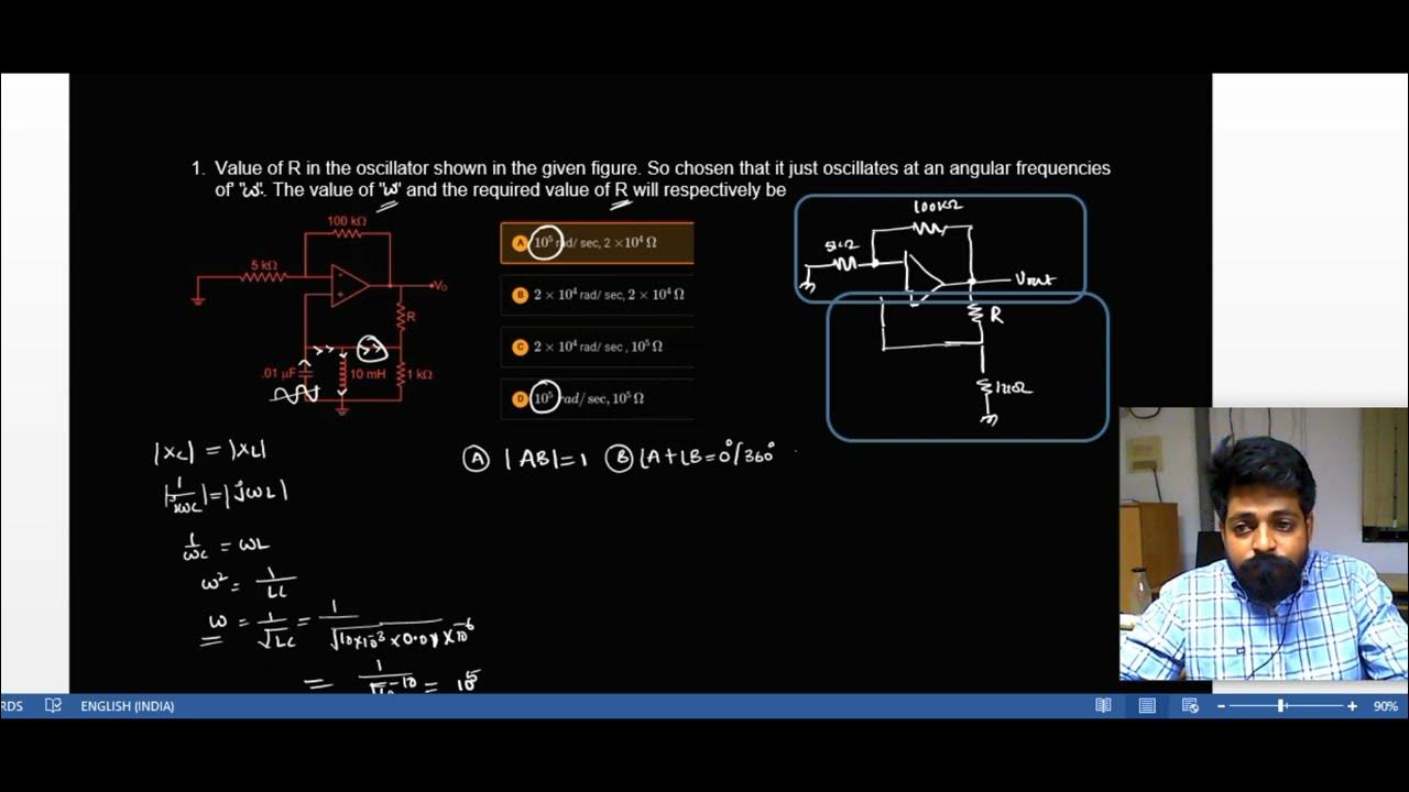Gate problem on oscillator circuit, Analog Circuits - YouTube