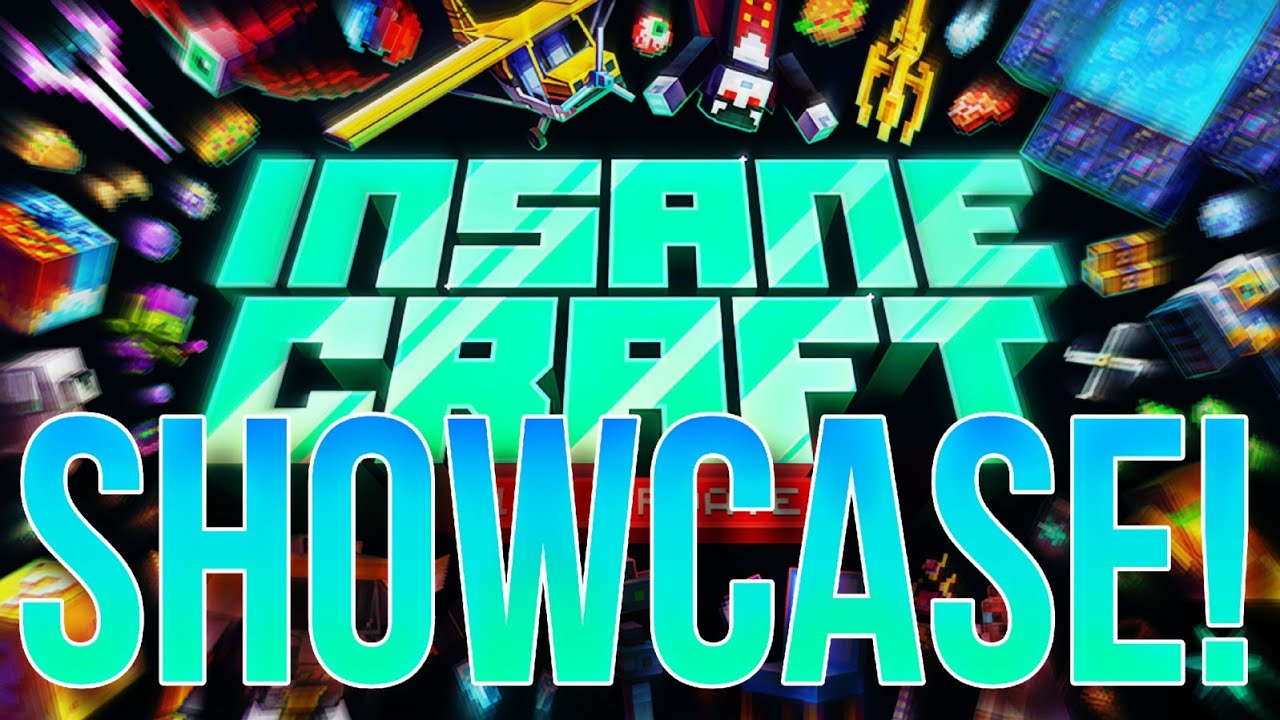 Minecraft: INSANECRAFT (MASSIVE MODPACK!) - Marketplace Showcase [1 ...