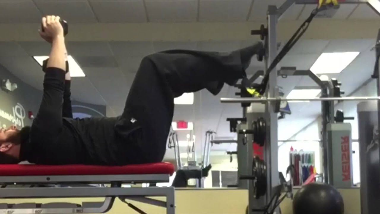 KB Bench Dead Bug - YouTube