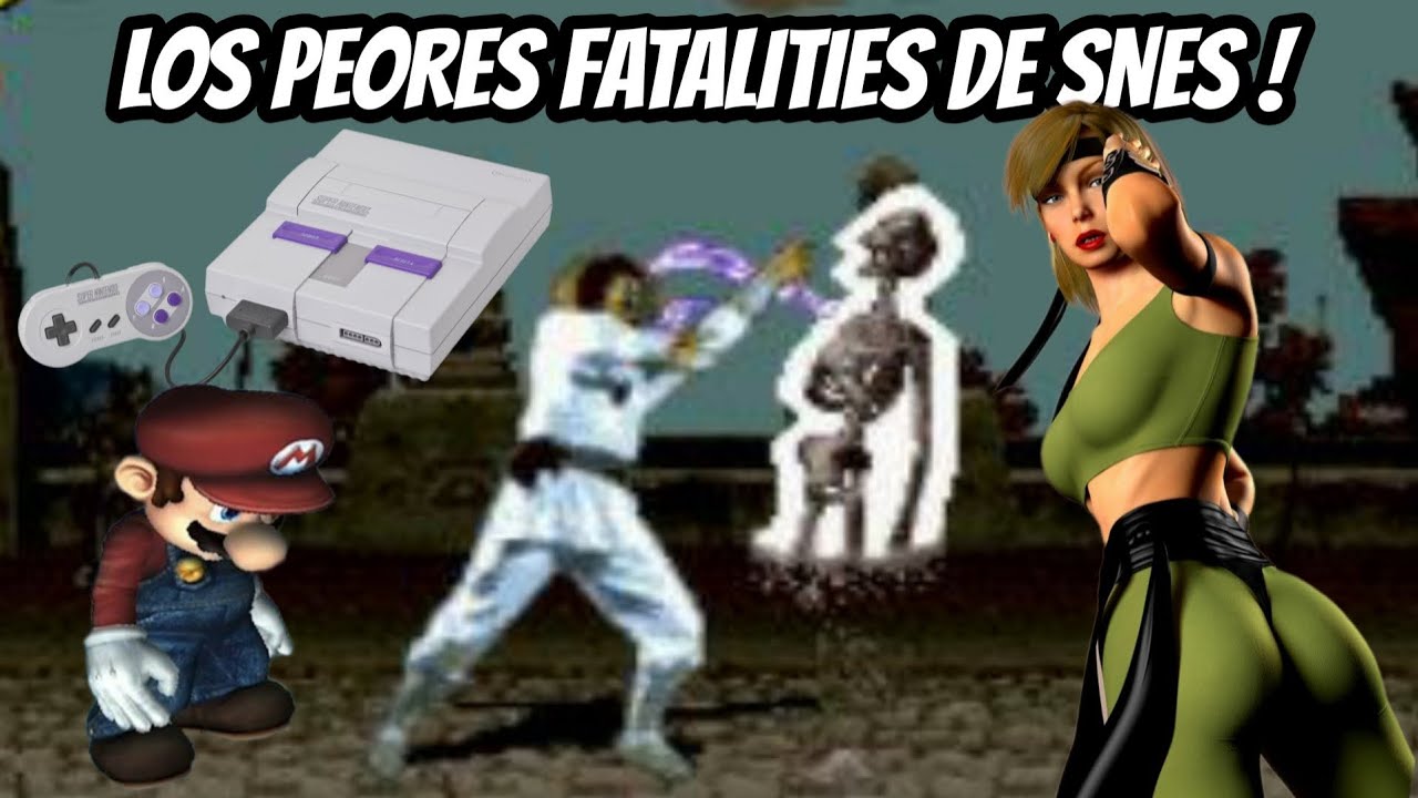 Top Peores Fatalities de Mortal Kombat 1 de Super Nintendo. - YouTube