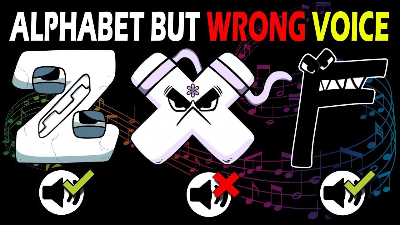 Alphabet lore (A-Z) But Wrong Voices Part3 - YouTube