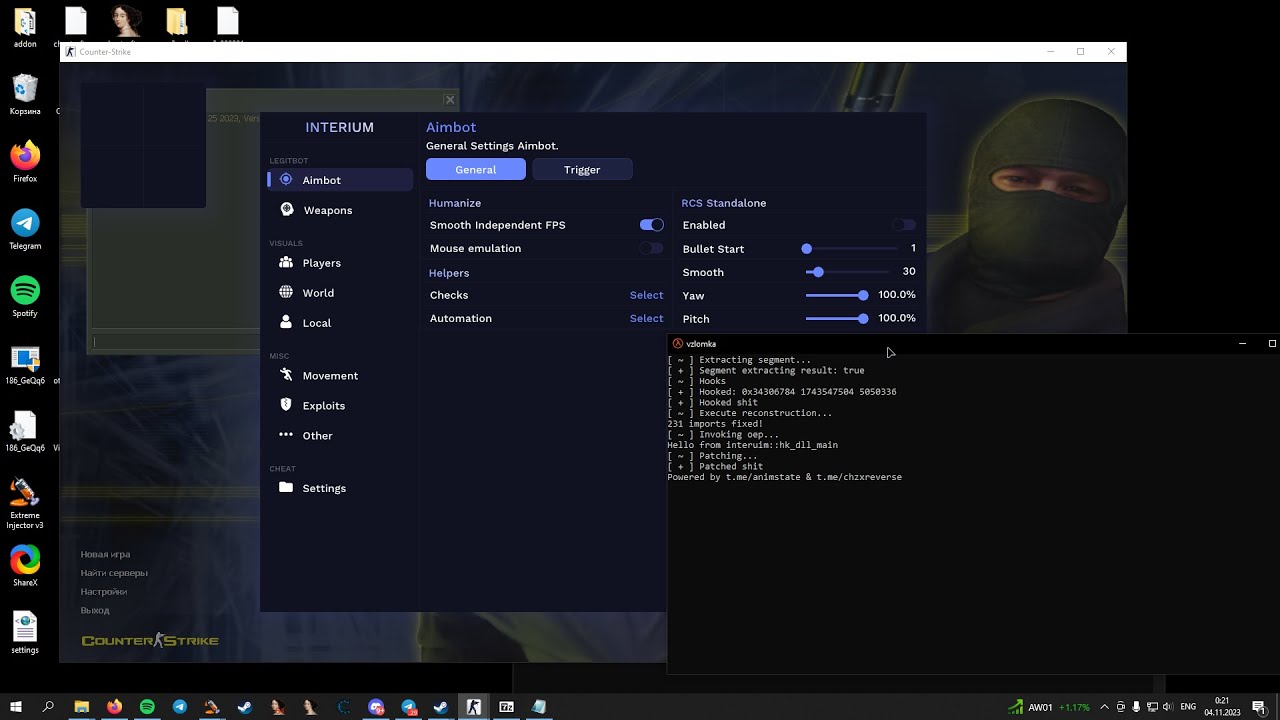 interium crack injection (cs 1.6) - YouTube