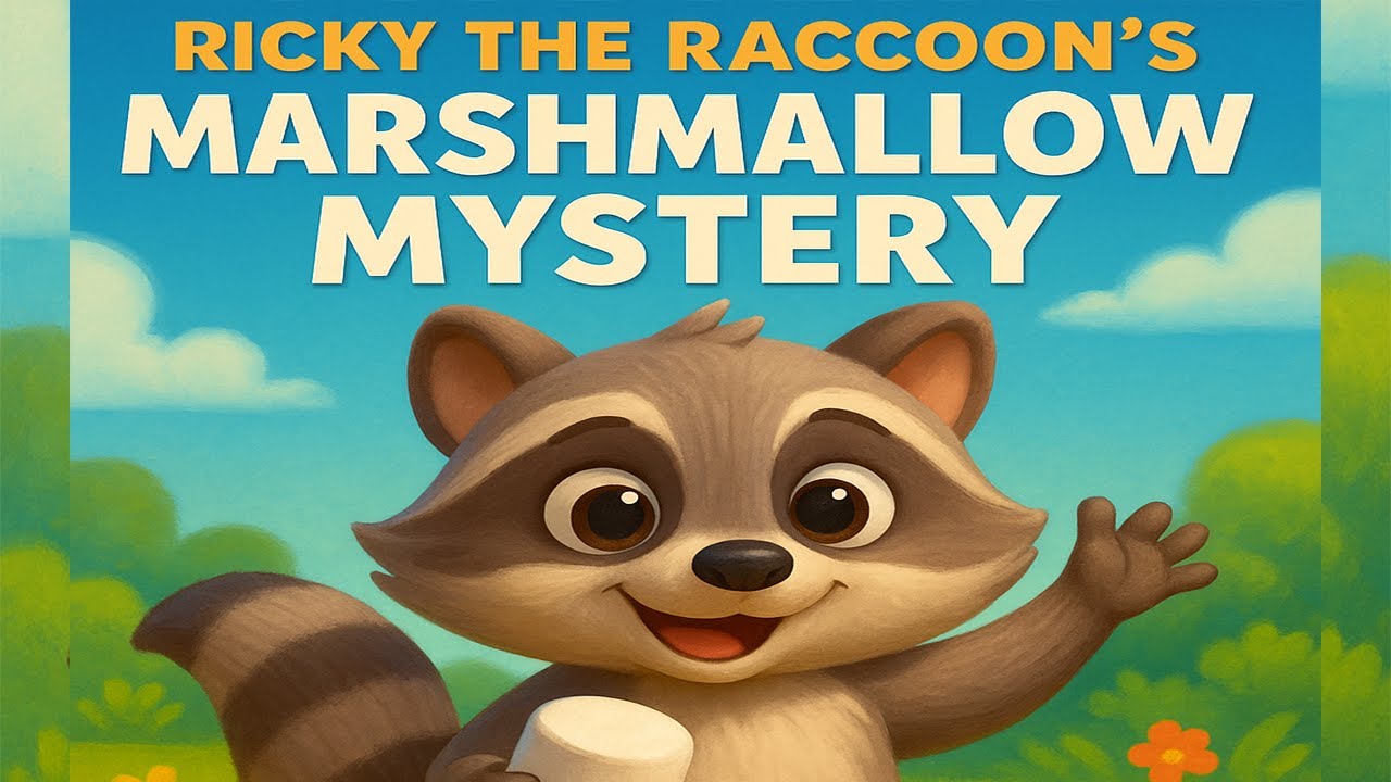 Ricky the Raccoon’s Marshmallow Mystery 🦝🍬 | Fun & Gentle Storytime for ...