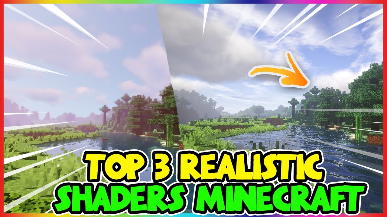 TOP 3 REALISTIC SHADERS FOR MINECRAFT! - 2020 - YouTube