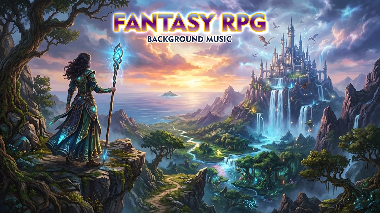 Fantasy RPG Background Music | 20 Original Songs for Adventure, RPG ...