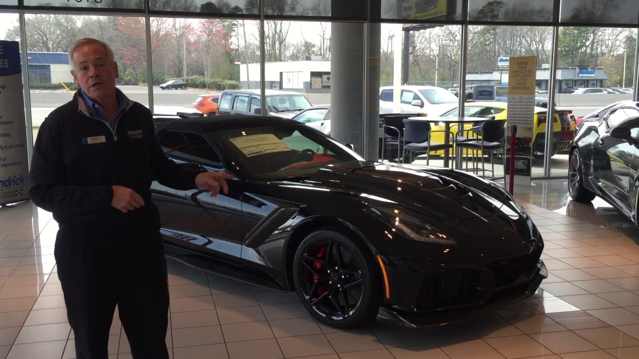2019 Corvette ZR1 at Rick Hendrick City Chevrolet 704-536-1410 - YouTube