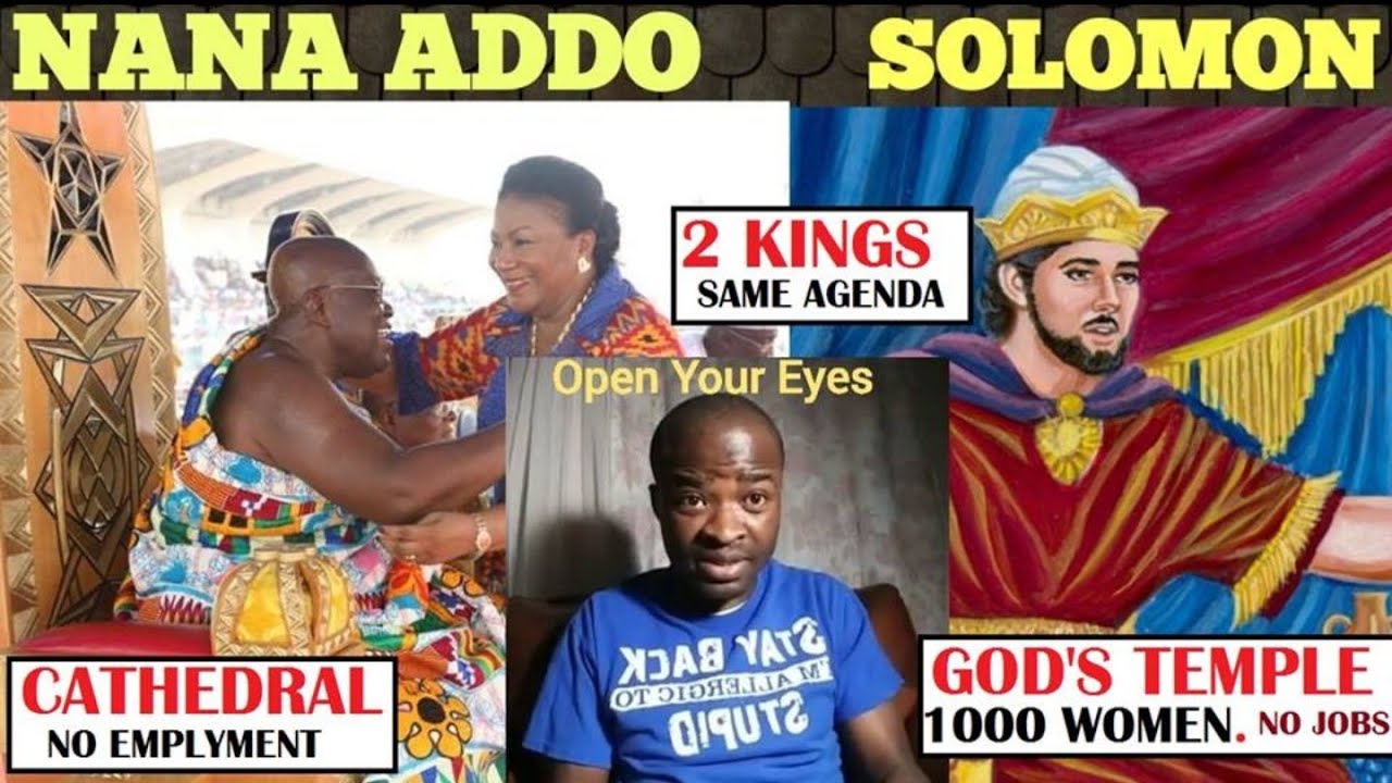 REASON Why NANA AKUFFO ADDO WANNA BUILD CATHEDRAL £XPOSED. King Solomon ...