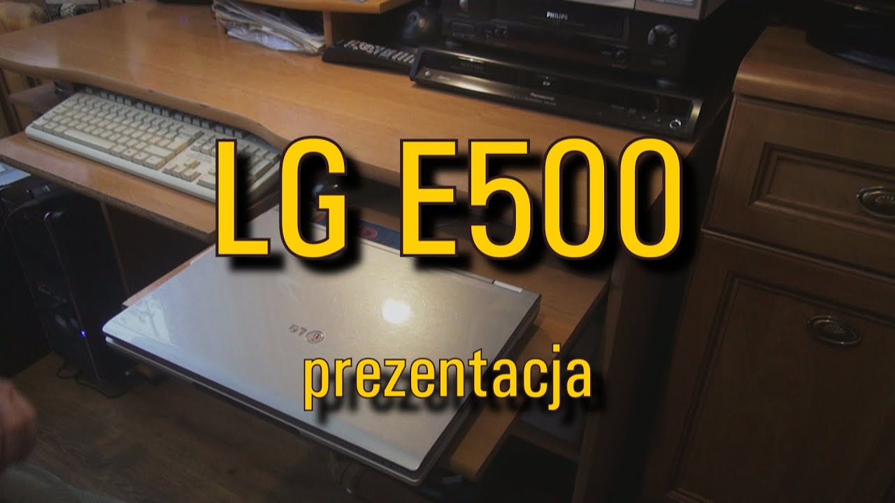 LG E500 z Windows 10 - test i prezentacja - YouTube