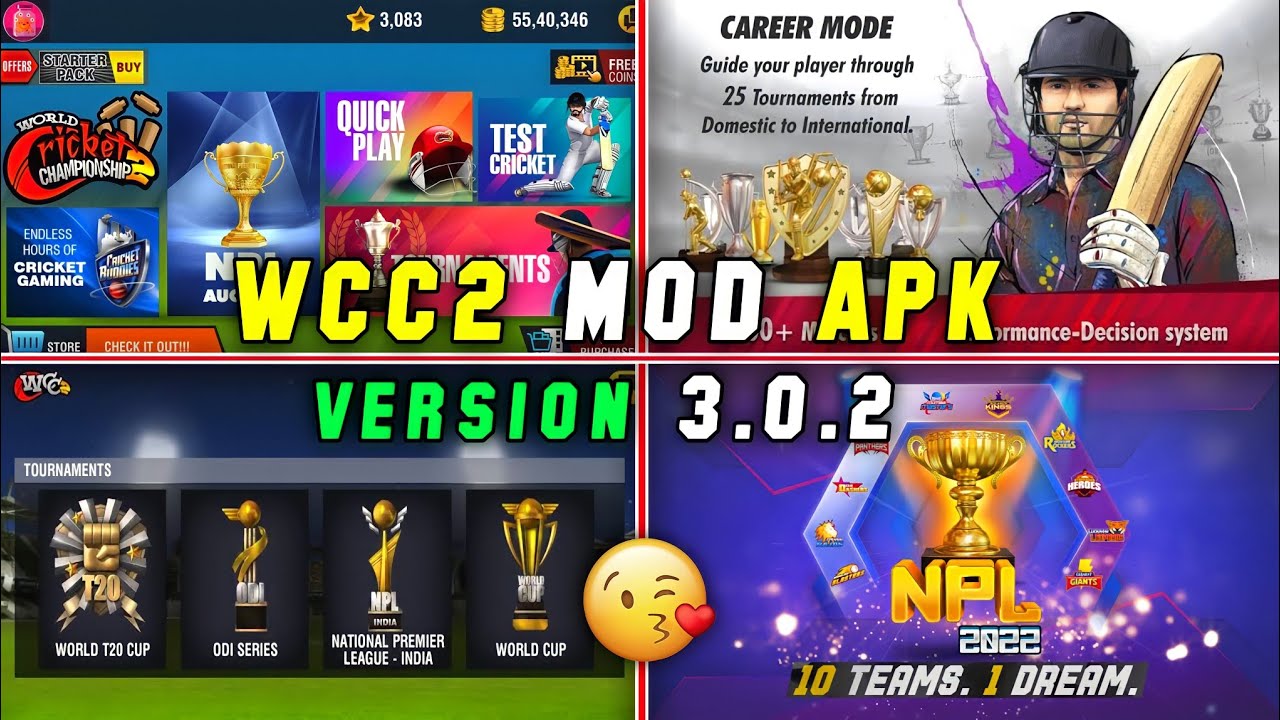 Wcc2 Mod Apk 3.0.2 || Wcc2 Mega Hack 3.0.2 || NPL Unlocked || Unlimited ...
