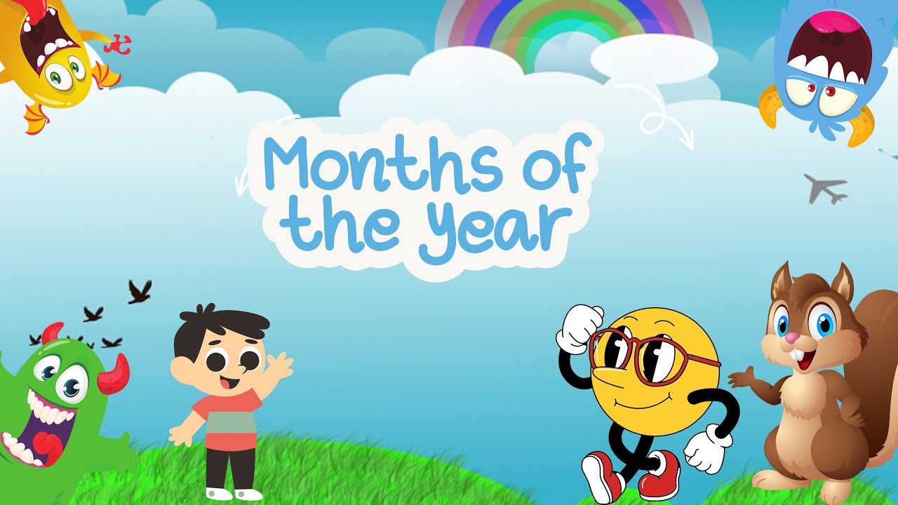 Months Name | Months | Months of the Year | Name of the Months | Kids ...