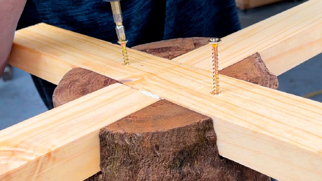 LA MEJOR IDEA PARA RECICLAR MADERA - YouTube