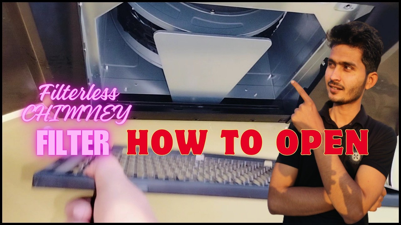 chimney ka filter kaise nikale $ how to open chimney filter at home ...