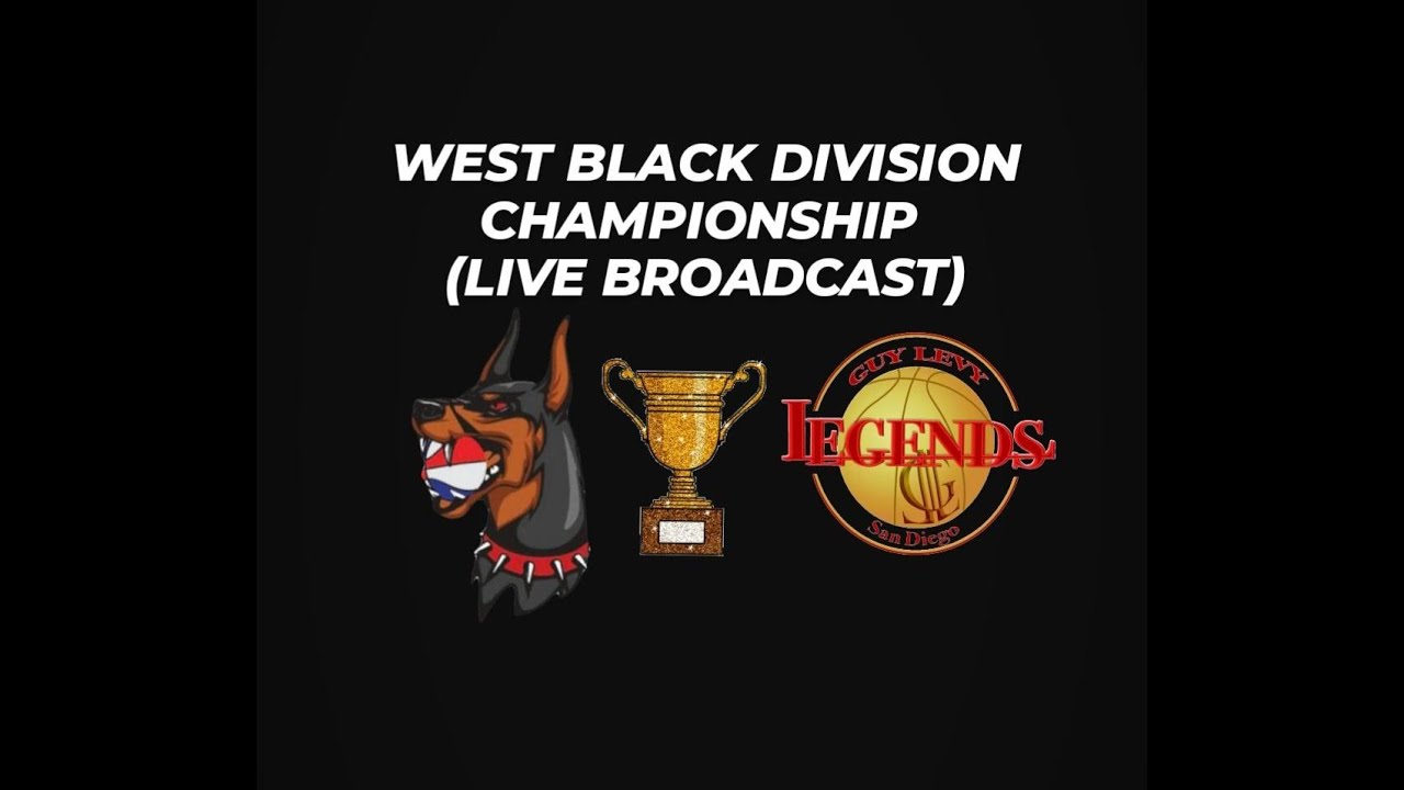 ABA West Black Division Championship (Inland Empire Hounds @ Guy Levy Legends) (LIve Broadcast ...