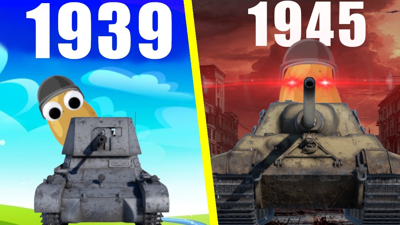 1 Goofy Kill with Every German WW2 tank destroyer - YouTube