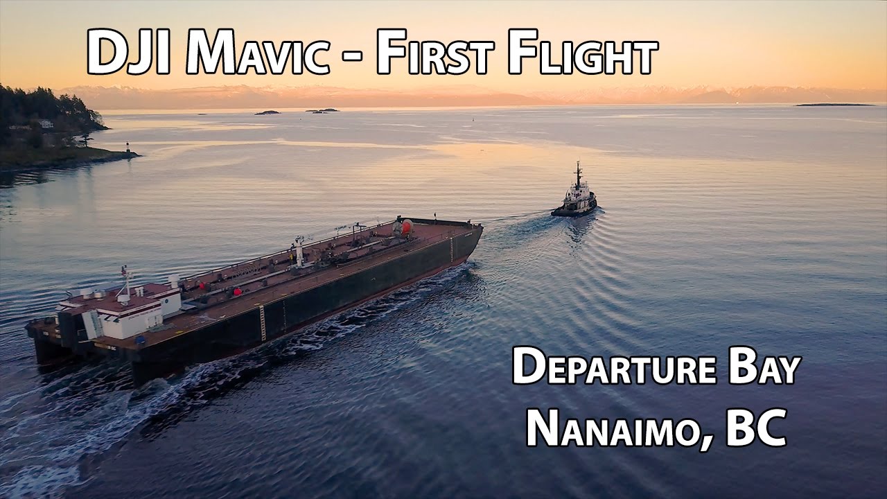 DJI Mavic Drone - First Flight - Nanaimo, BC - YouTube