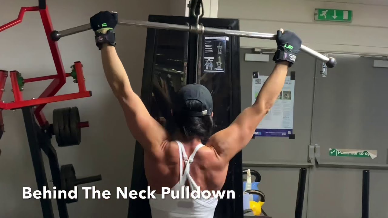 Behind the Neck Pulldown 2.0 - YouTube