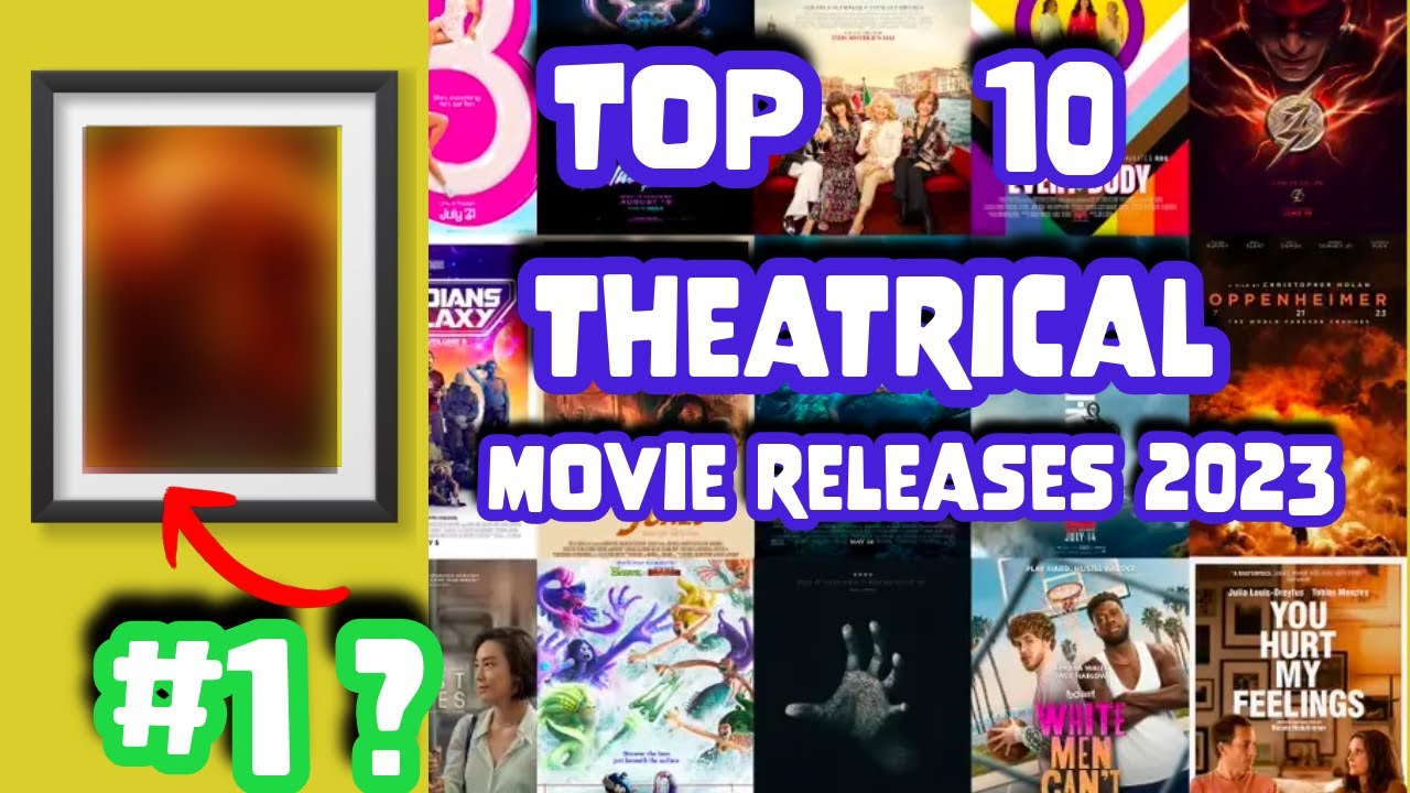 My Top 10 Movies Released in Theaters 2023 - YouTube