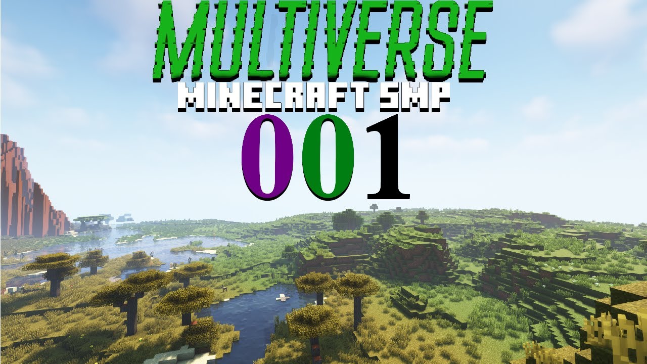 Let's Play Minecraft (Multiverse SMP) | Everything at the beginning ...