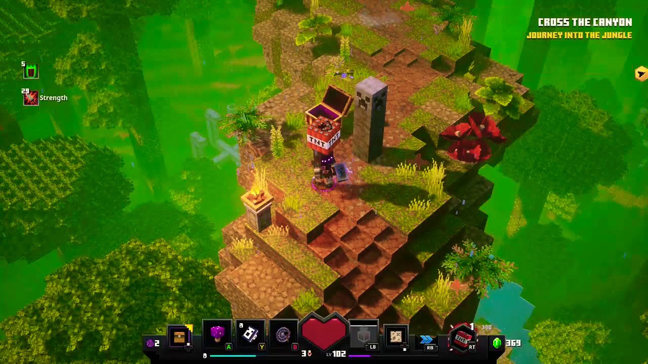 Minecraft Dungeons- Dingy Jungle Gameplay part 3 - YouTube