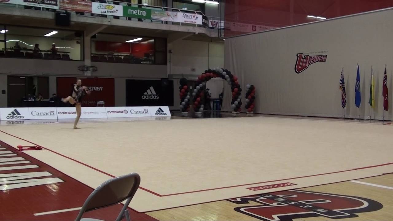 Emma Lozhkin Senior Clubs ON 2016 Canadian Championships RG - YouTube