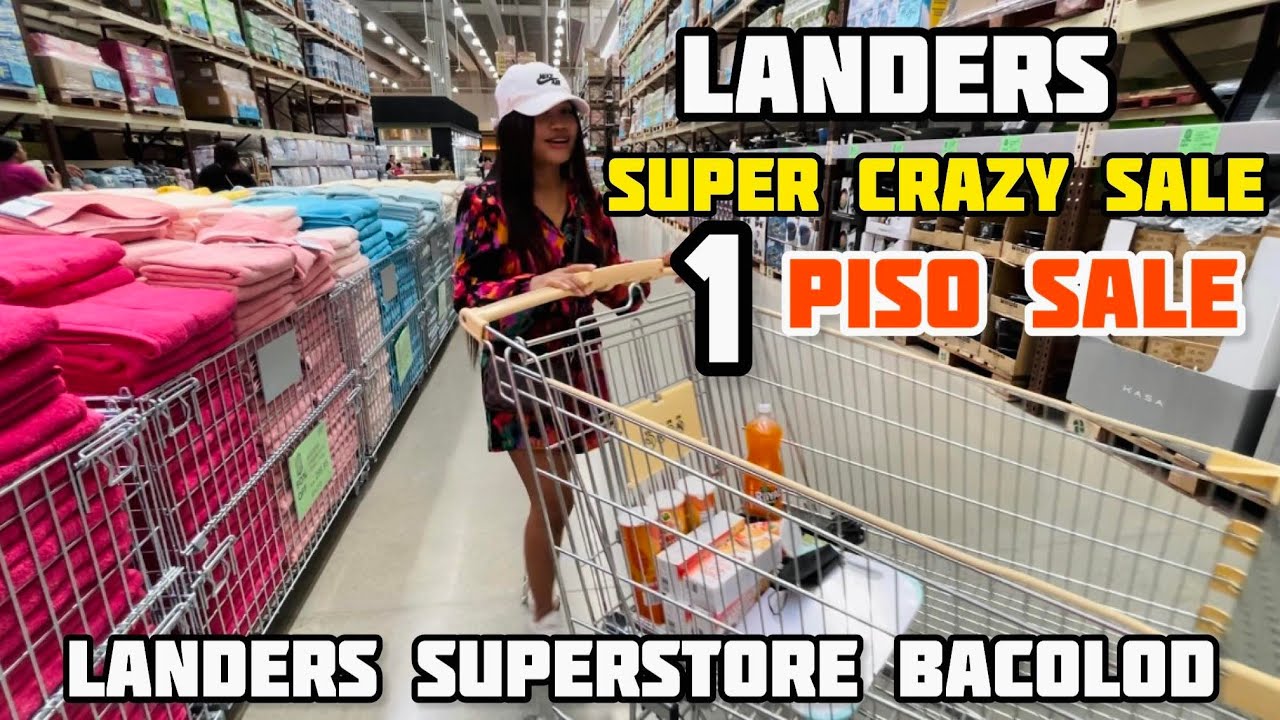 LANDERS SUPER CRAZY SALE AND 1 PISO SALE | Ang Daming Sale na Home ...
