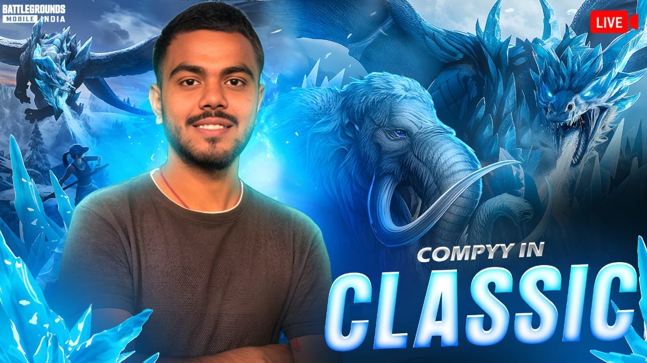 Welcome back Gamers ! Let's play together 😉#COMPYYISLIVE #bgmi - YouTube