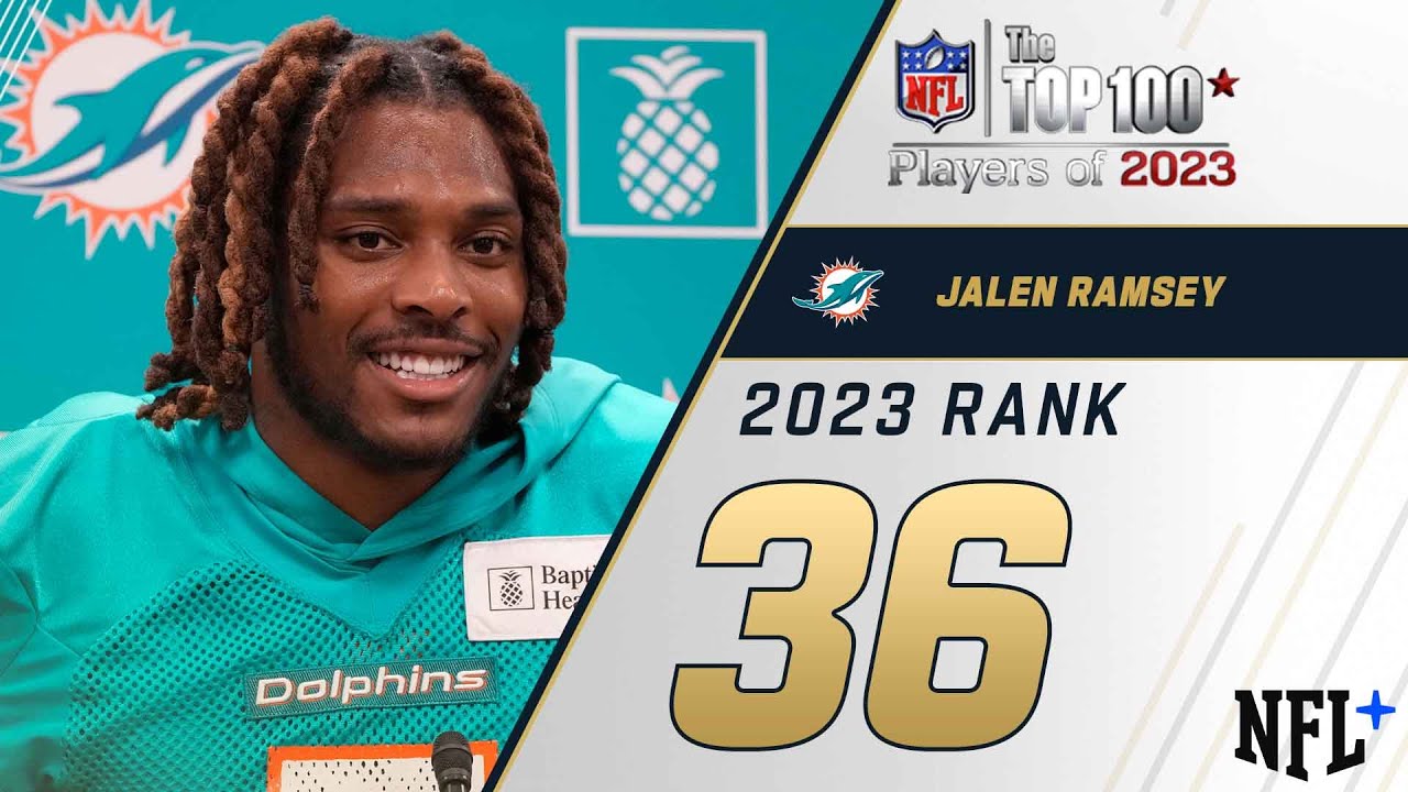 #36 Jalen Ramsey (CB, Dolphins) | Top 100 Players of 2023 - YouTube