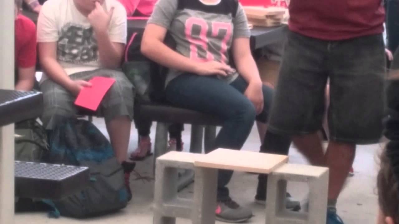 Teacher fails to break board !!! - YouTube