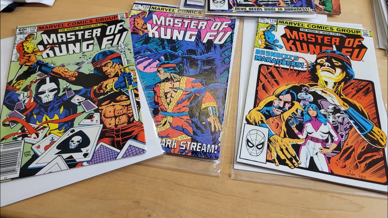 Artist Gene Day on Master of Kung Fu, a Comic Book Deep Dive - YouTube