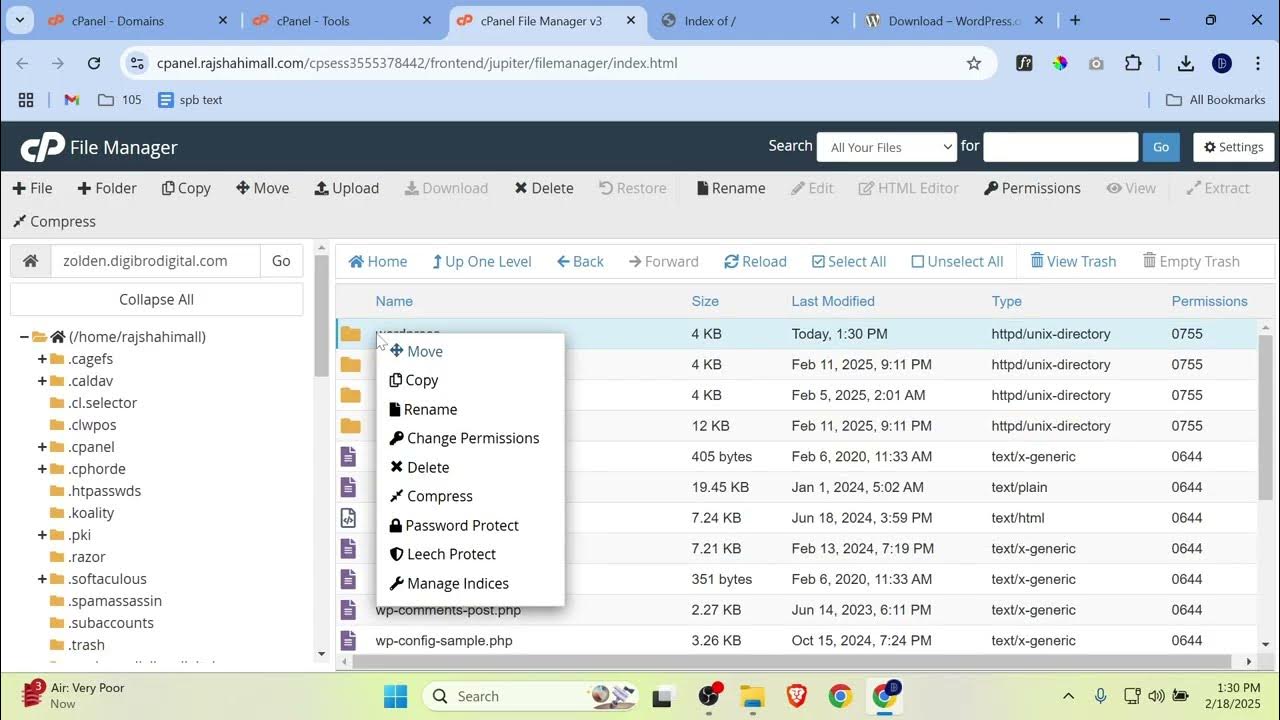 How to Delete and Create Subdomain from Cpanel and Install Wordpress part 2 mp4 - YouTube