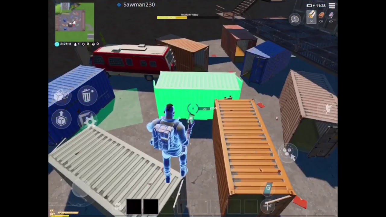 Fortnite Speed Build #2 Crusty Containers - YouTube