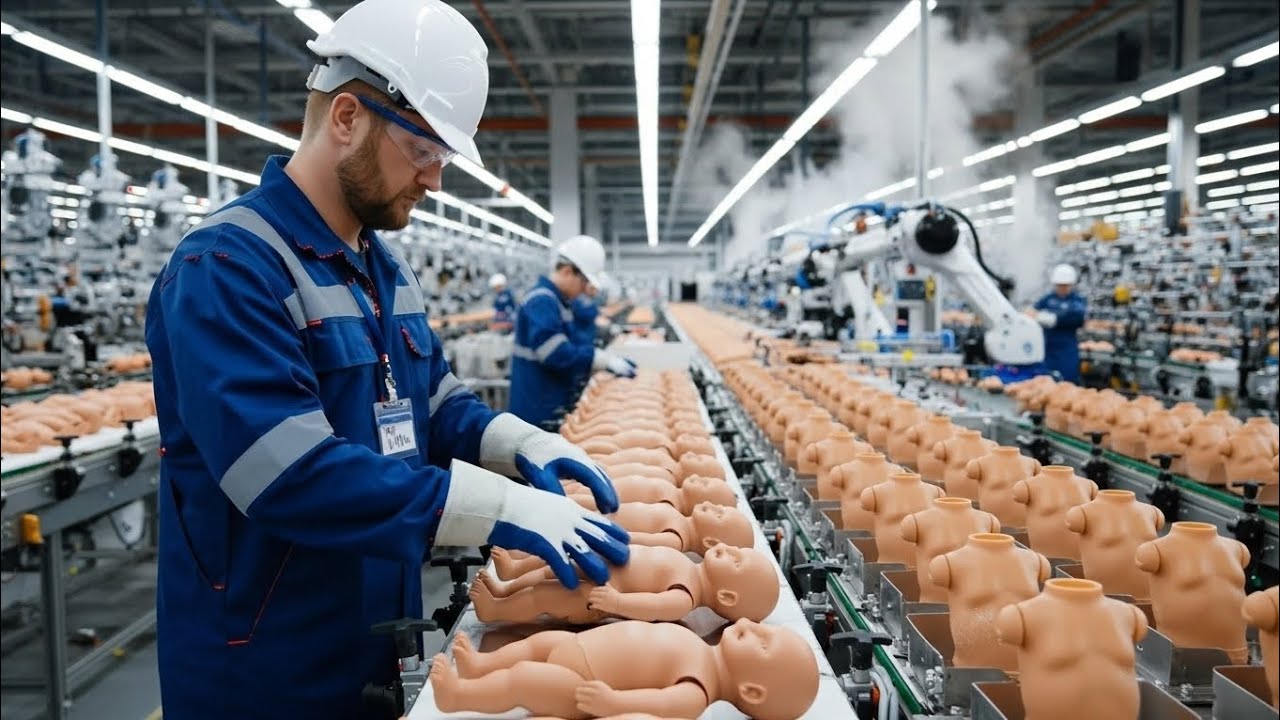 Inside the Most Advanced Doll Factory: How $200M Baby Dolls Are Made ...