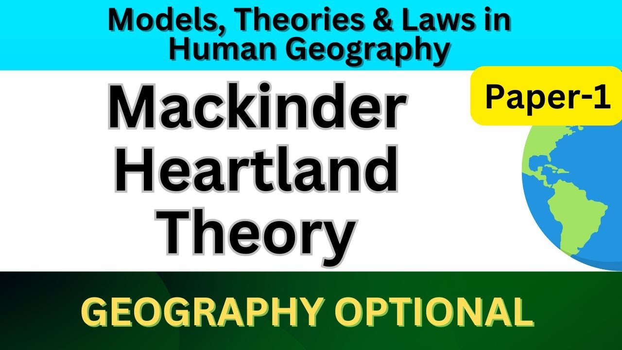 Mackinder Heartland Theory | Heartland and Rimland Theories | UPSC ...