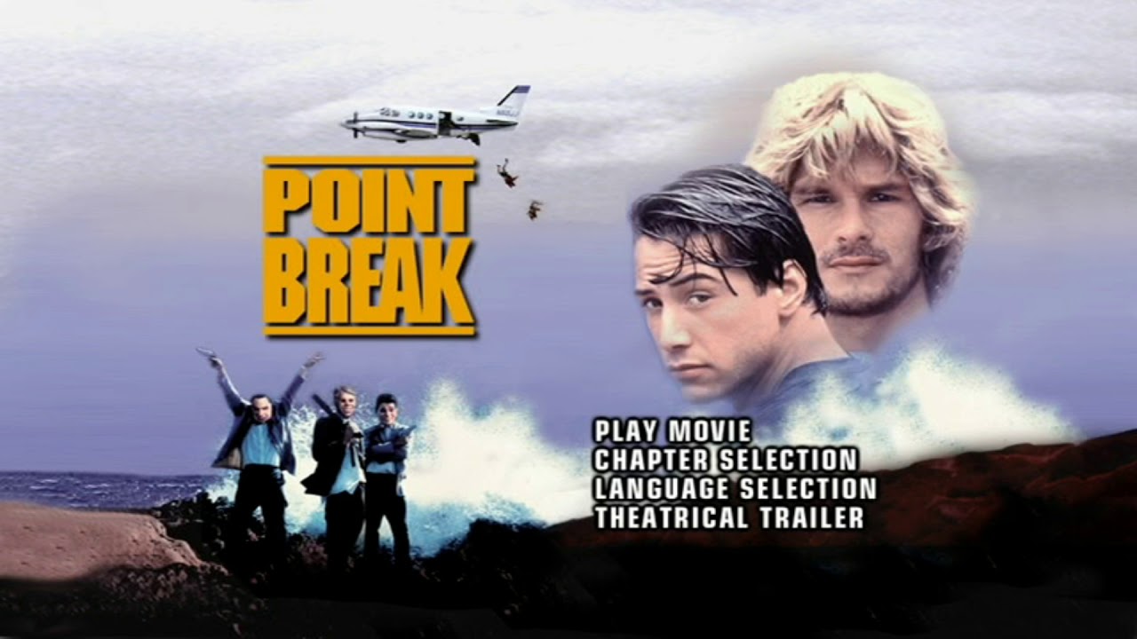 Point Break DVD Menu - YouTube