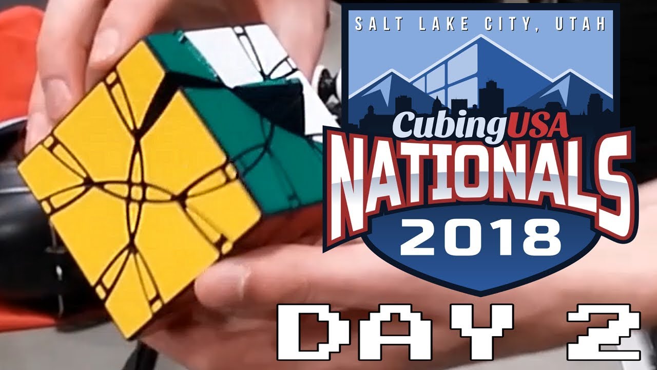 CubingUSA Nationals 2018 Day 2 VLOG | Rubik's Cube Competition - YouTube